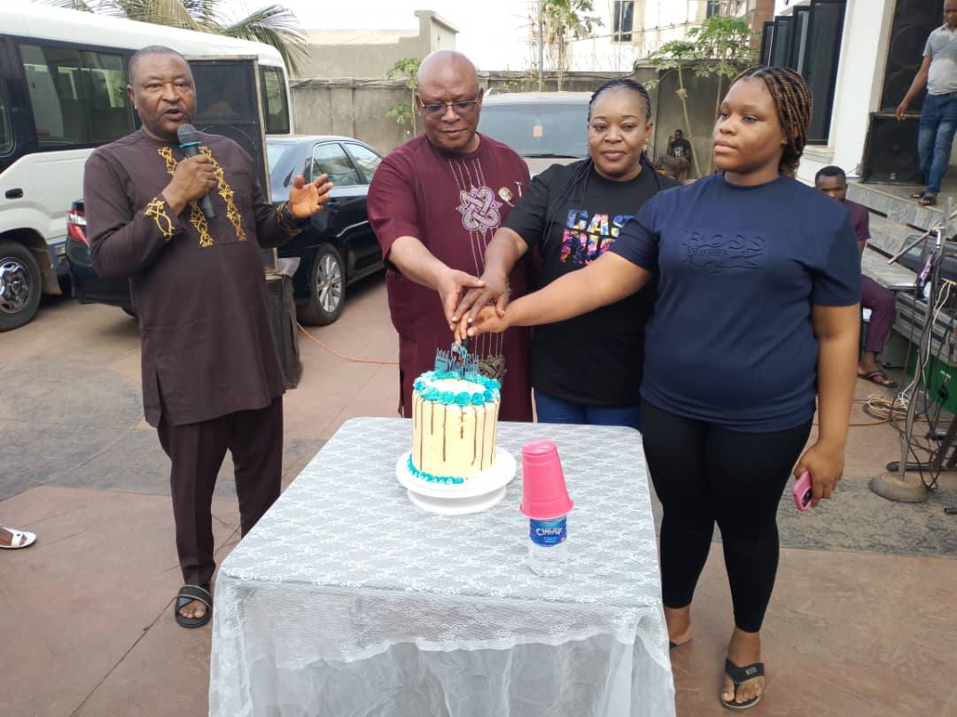 Mass Comm. Dept. Felicitates with ESUT VC, Prof Okolie on 58th Birthday ...