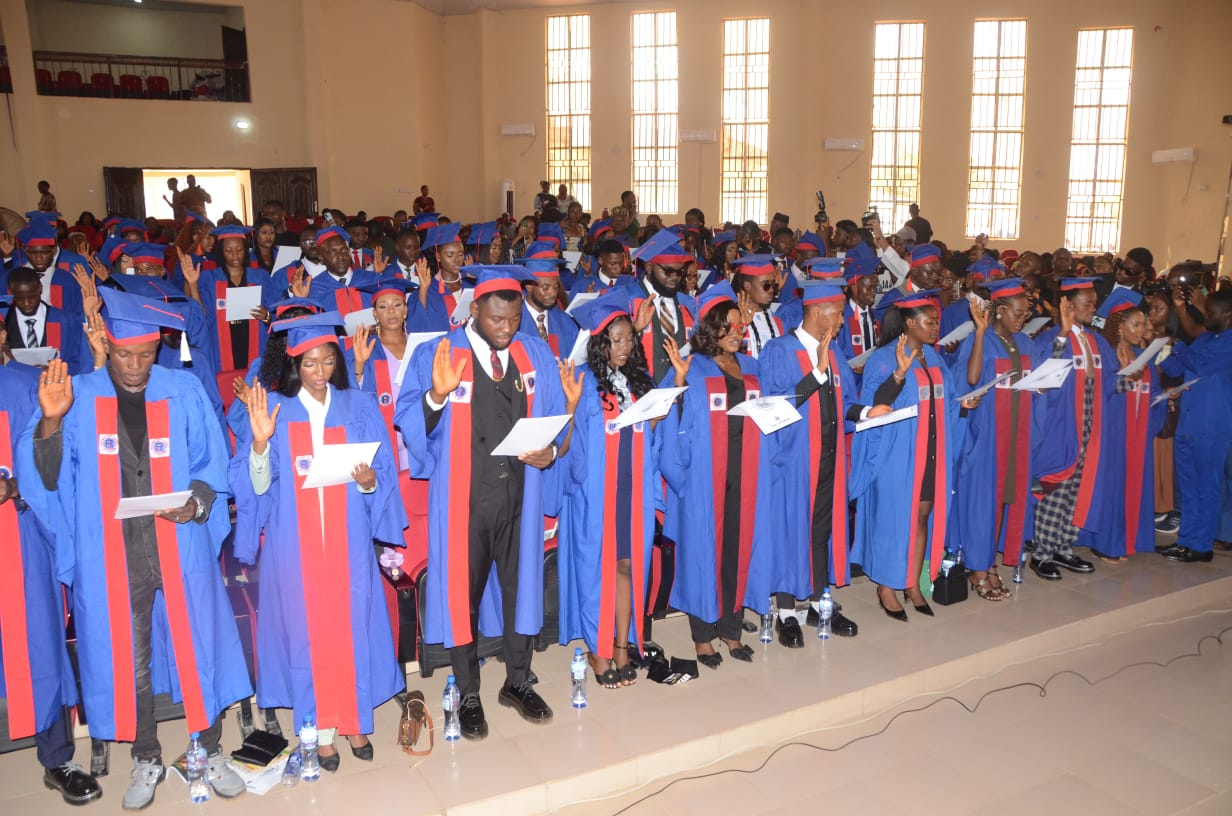 79 ESUT Graduands Inducted into Pharmacy Council of Nigeria - ESUT Monitor